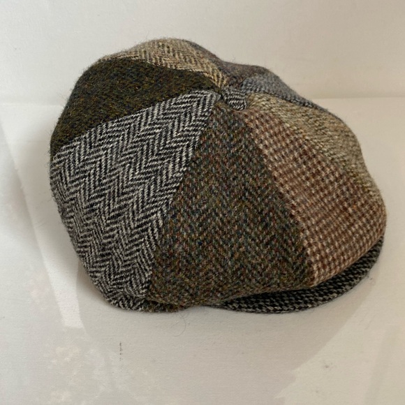 Glen Appin of Scotland | Accessories | 8 Panel Harris Tweed Driving Cap ...
